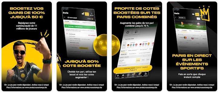 App Bwin BE 2026 : Téléchargement et avis